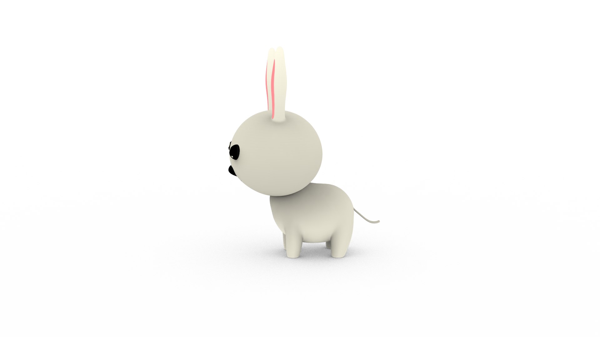 3D Model Cartoon Rabbit V001 Character - TurboSquid 2098650 3D Model Cartoon Rabbit V001 Character - TurboSquid 2098650