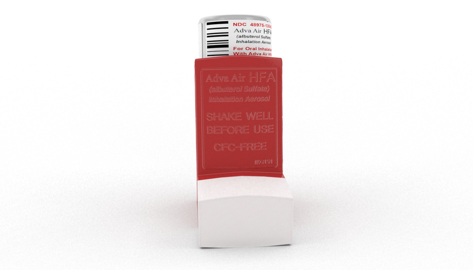 3d Asthma Inhaler