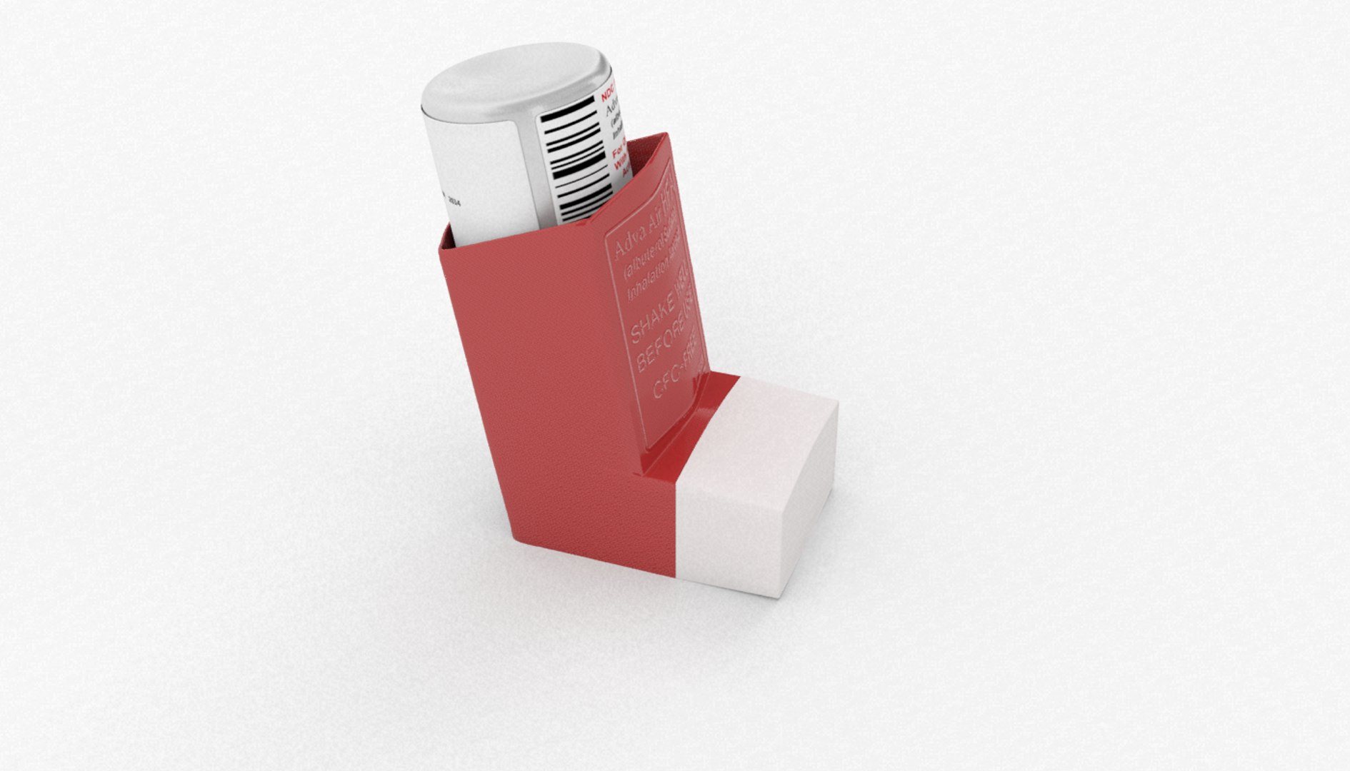 3d Asthma Inhaler