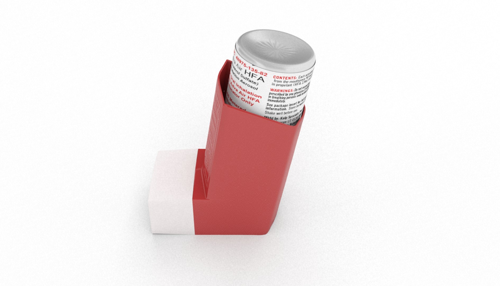 3d Asthma Inhaler