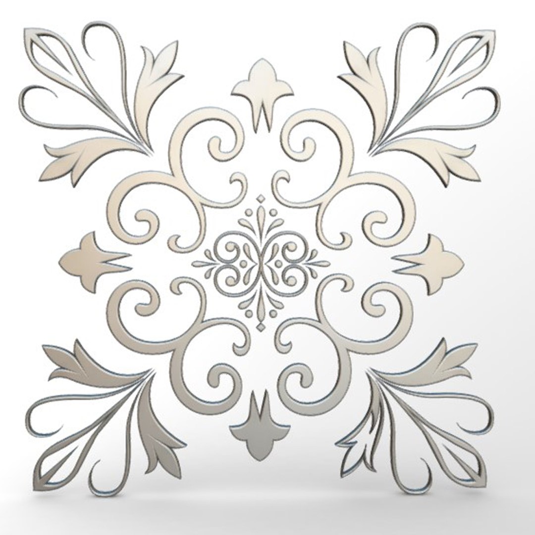 Pattern 1 3D Model - TurboSquid 1968463