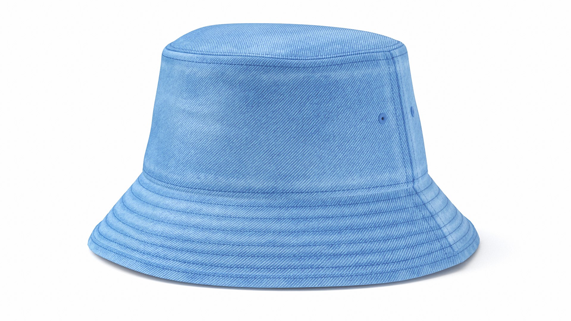 White Bucket Hat 3D Model - TurboSquid 2306137