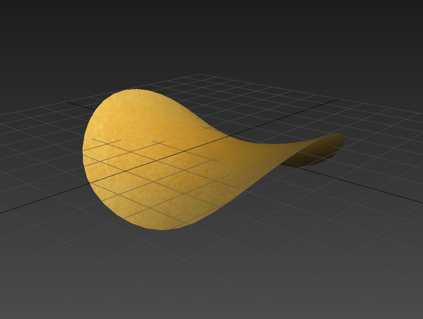3D Potato Chip Model - TurboSquid 1472010