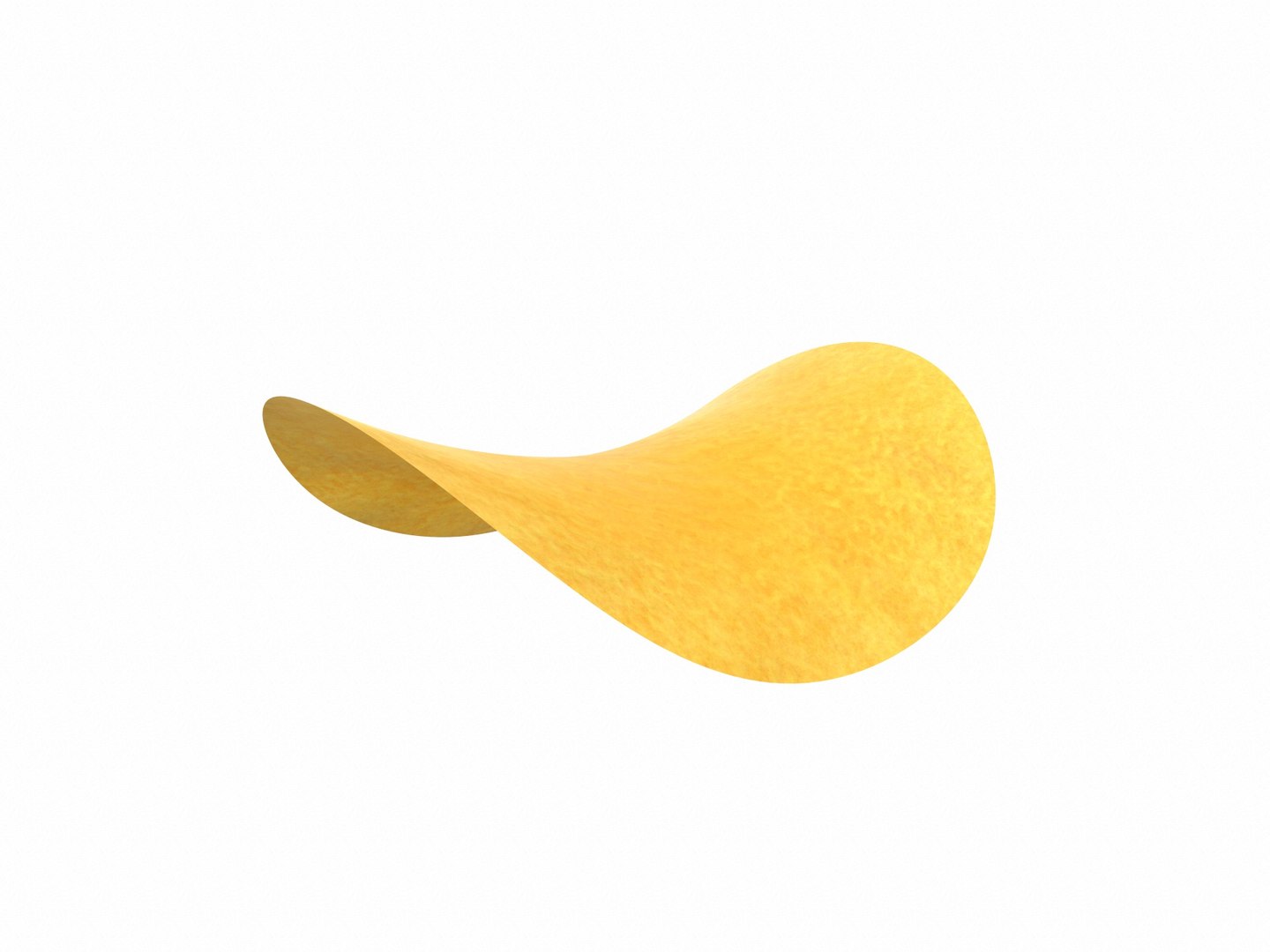 3D Potato Chip Model - TurboSquid 1472010