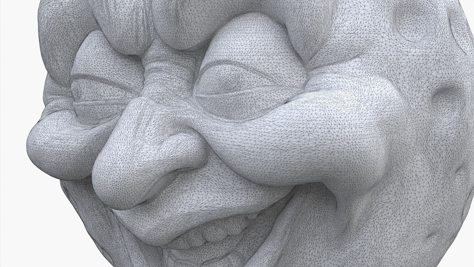 3D Moon Face 5 - TurboSquid 2216817