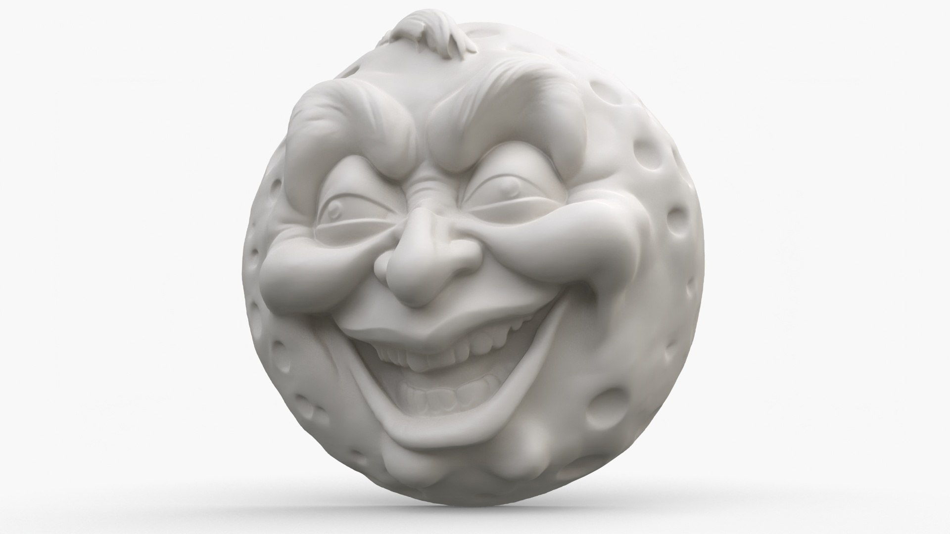 3D Moon Face 5 - TurboSquid 2216817