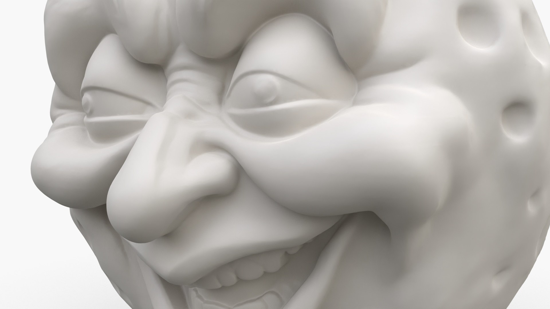 3D Moon Face 5 - TurboSquid 2216817