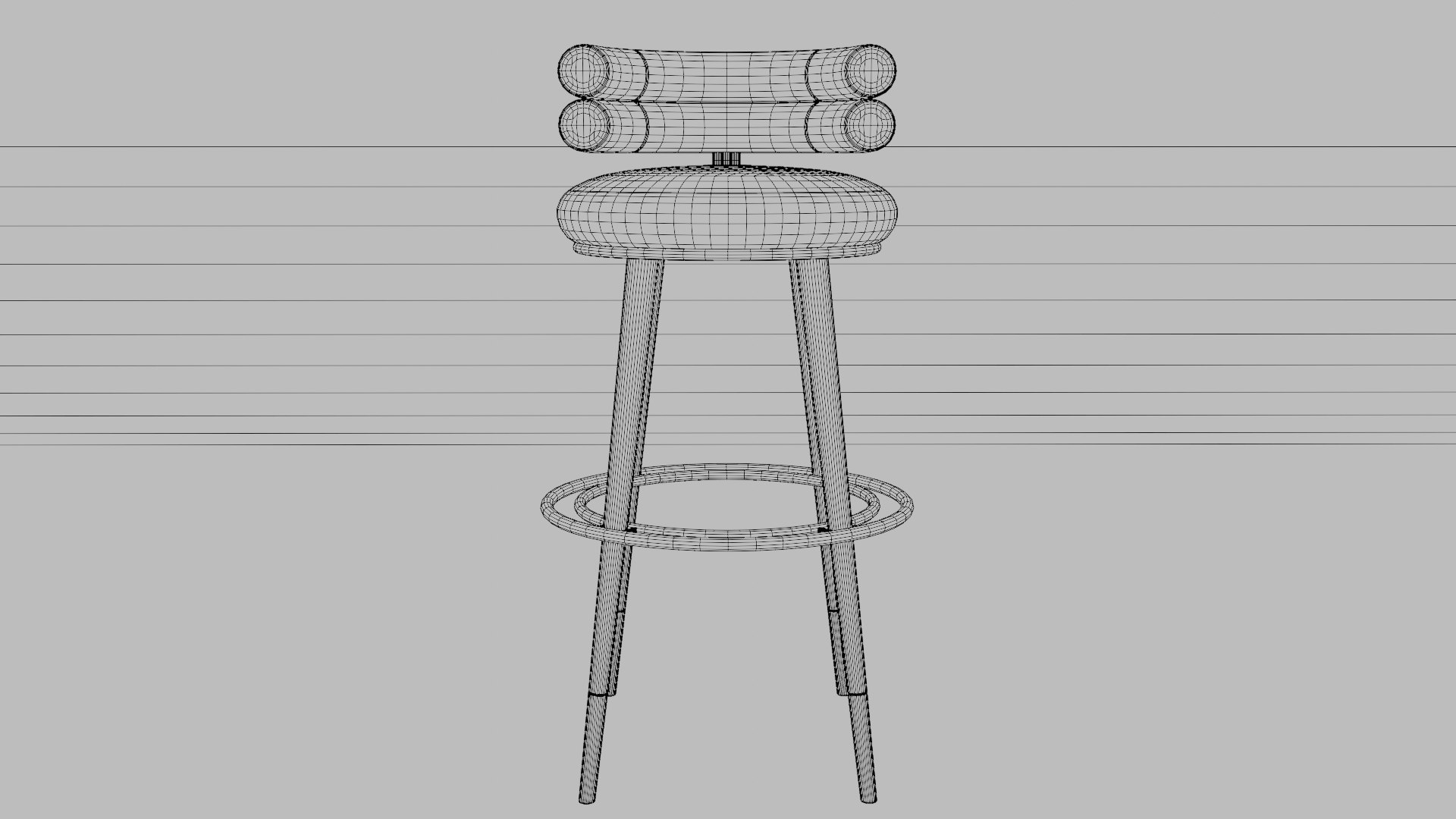 Bar Chair 3D Model - TurboSquid 2311141