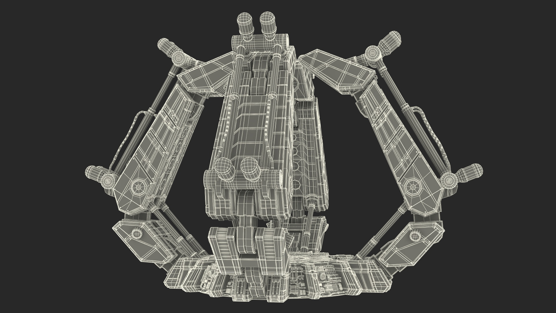 3D Sci Fi Teleport Turned Off Model - TurboSquid 2194890