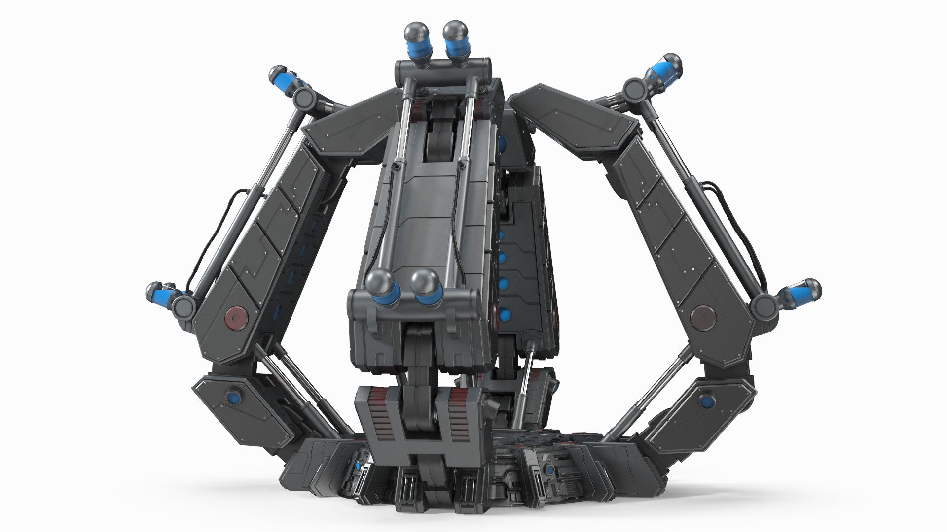 3D Sci Fi Teleport Turned Off Model - TurboSquid 2194890