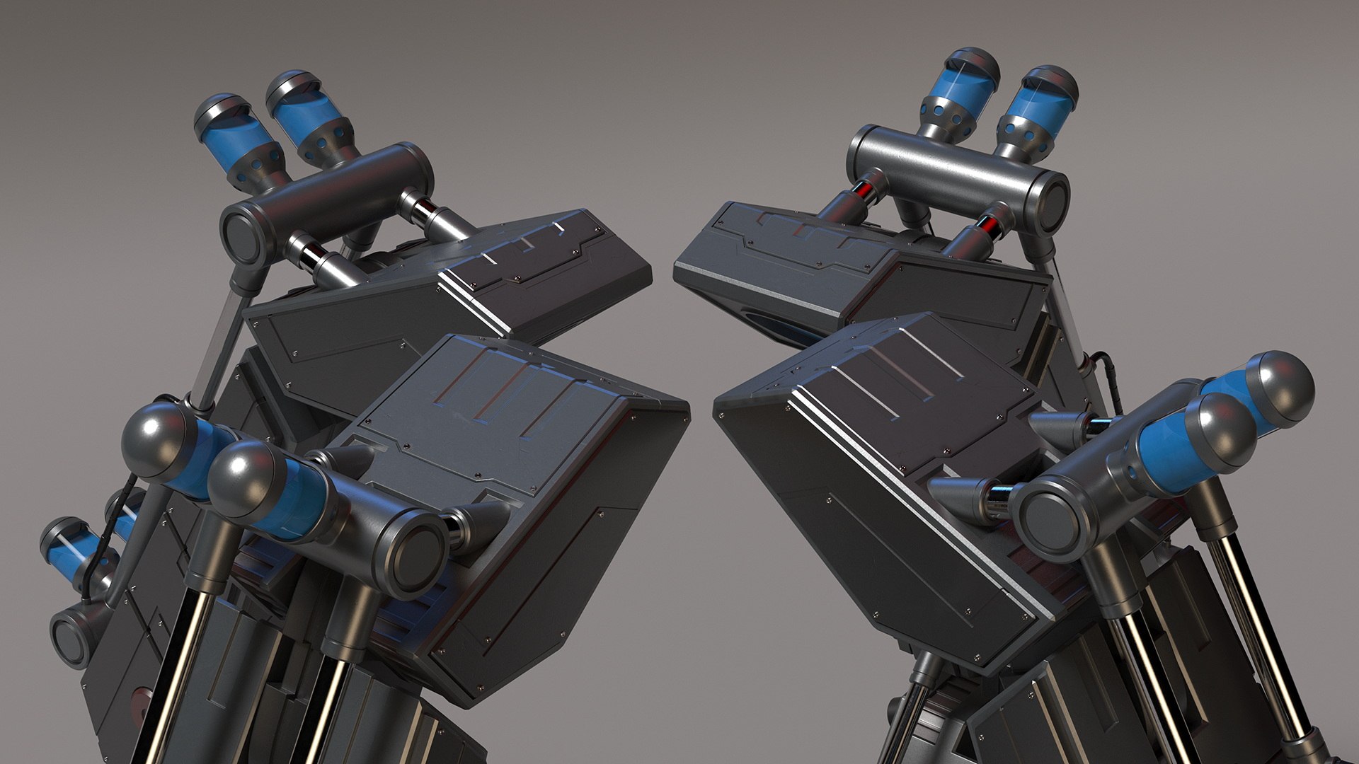 3D Sci Fi Teleport Turned Off Model - TurboSquid 2194890