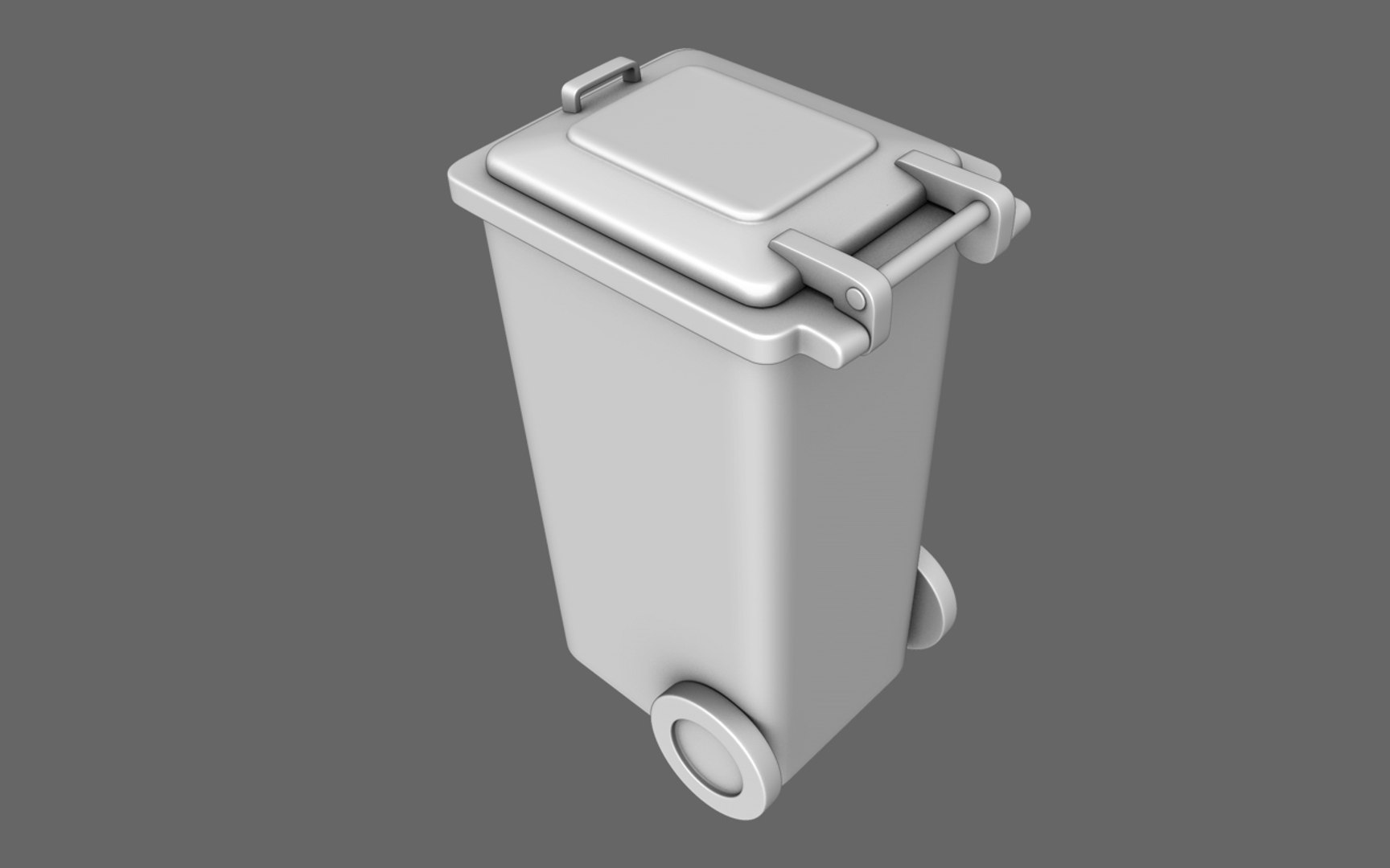 3d Model Garbage Bin