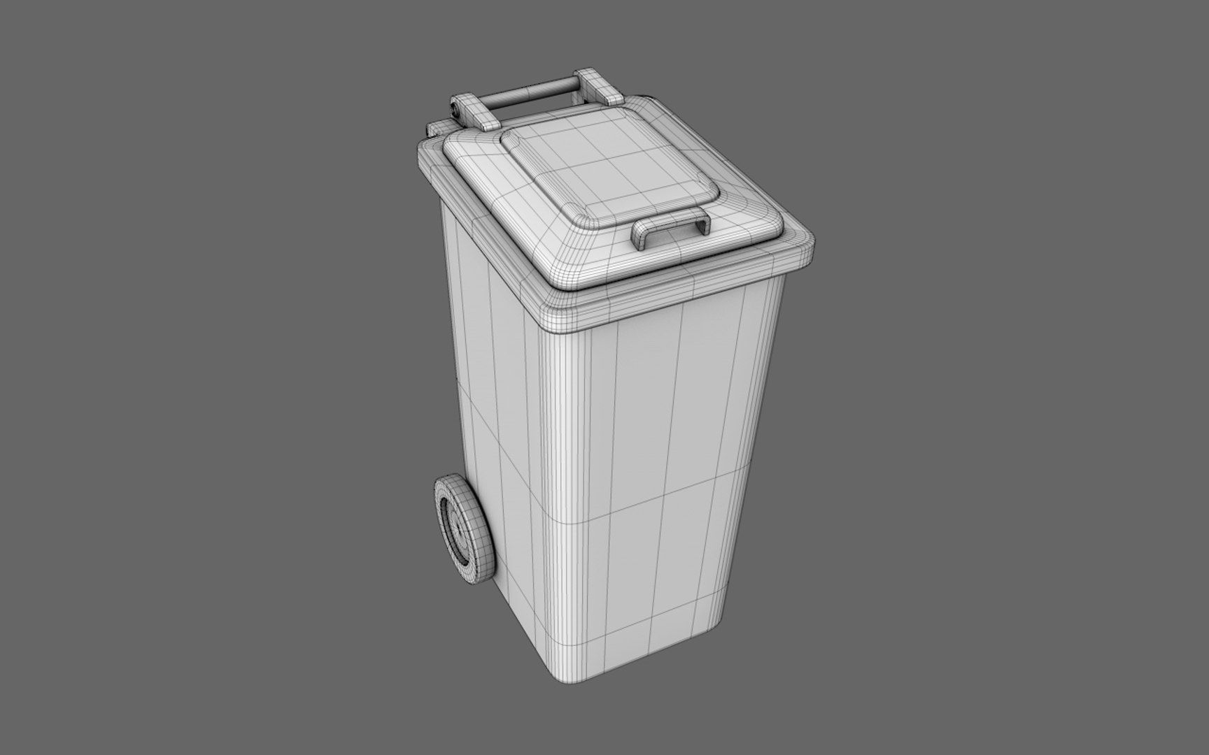 3d Model Garbage Bin
