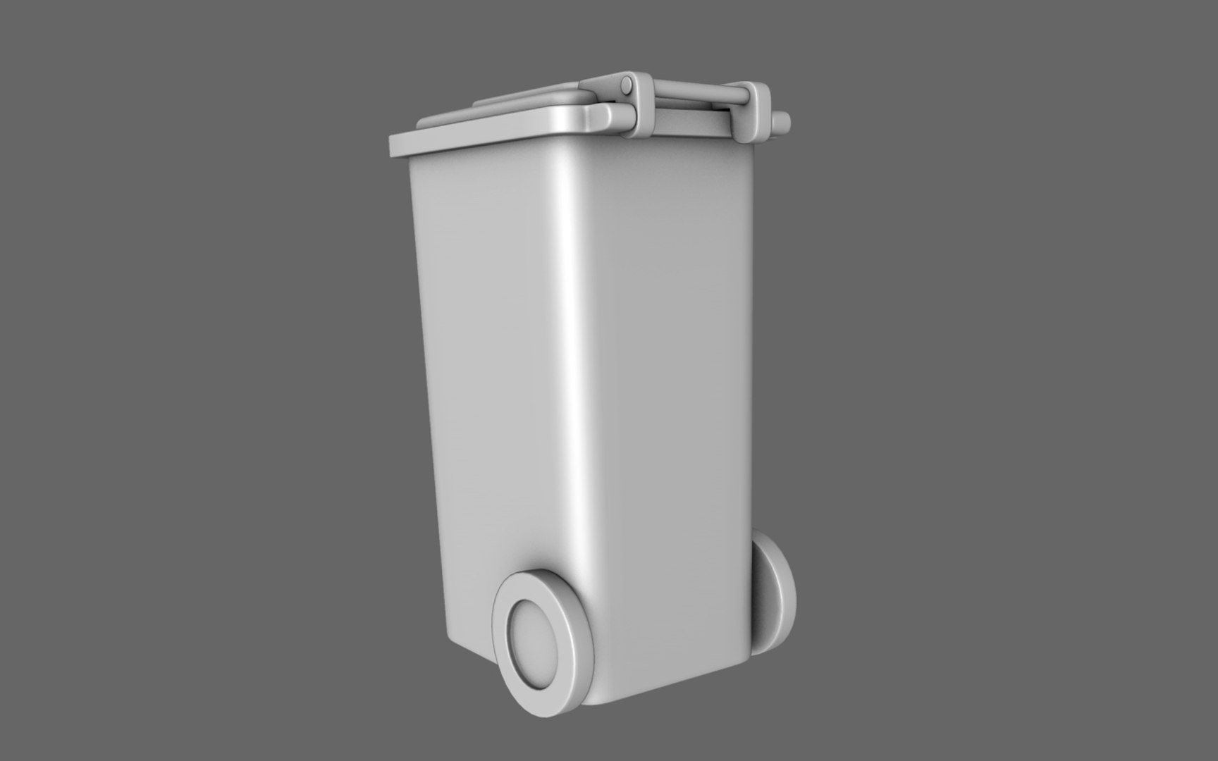 3d Model Garbage Bin