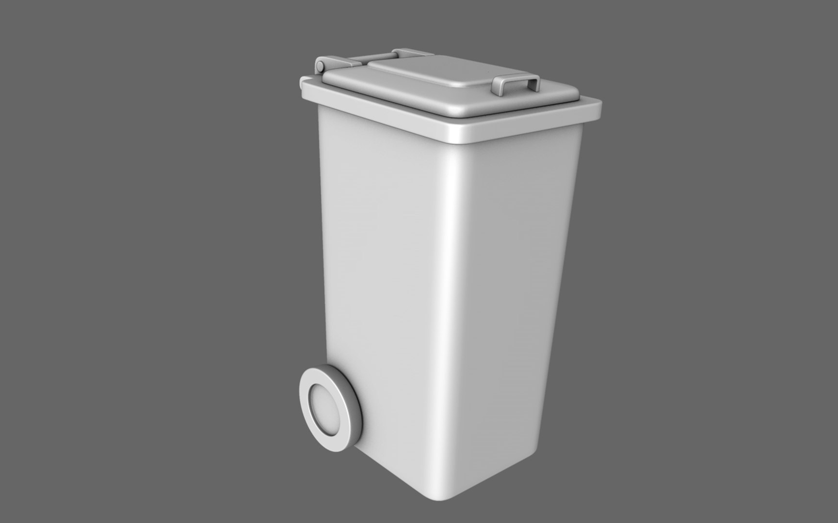 3d Model Garbage Bin