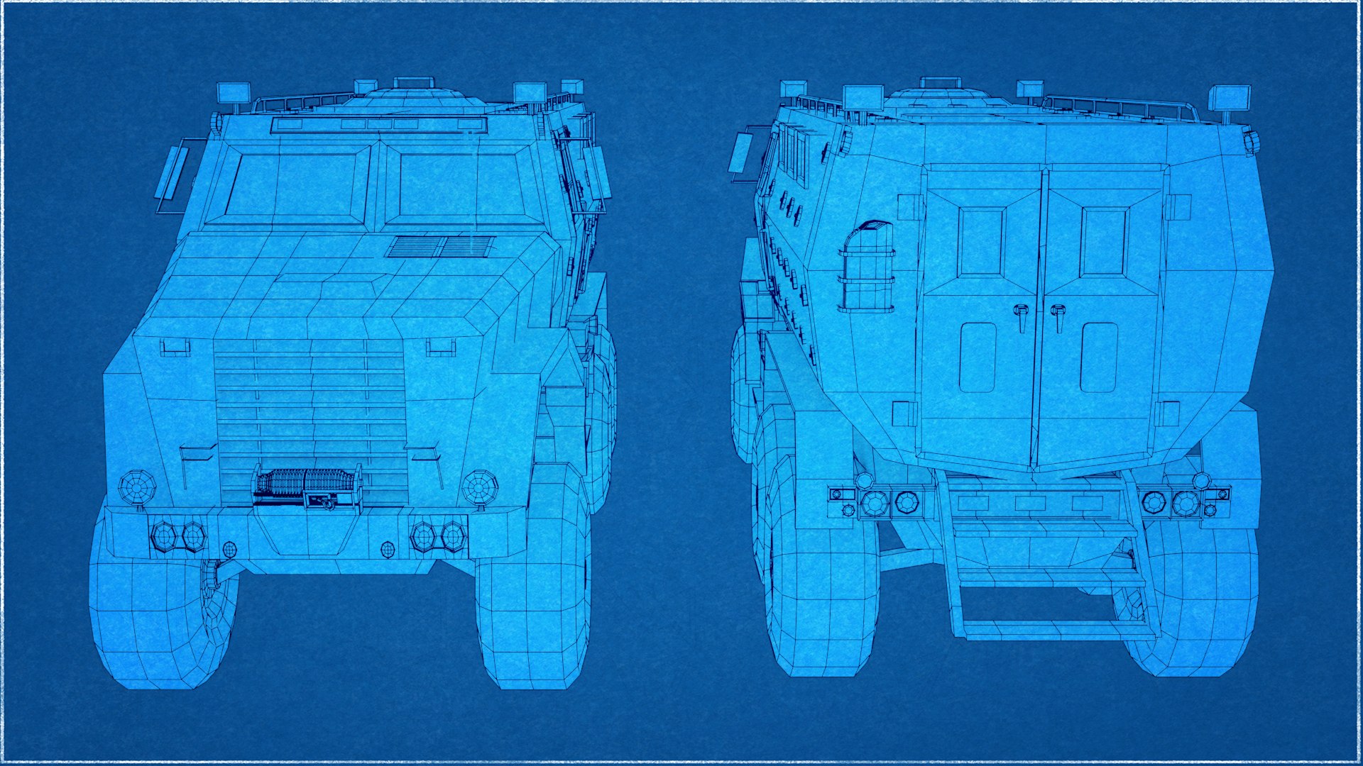 SWAT Truck Low-poly 3D model - TurboSquid 2083370
