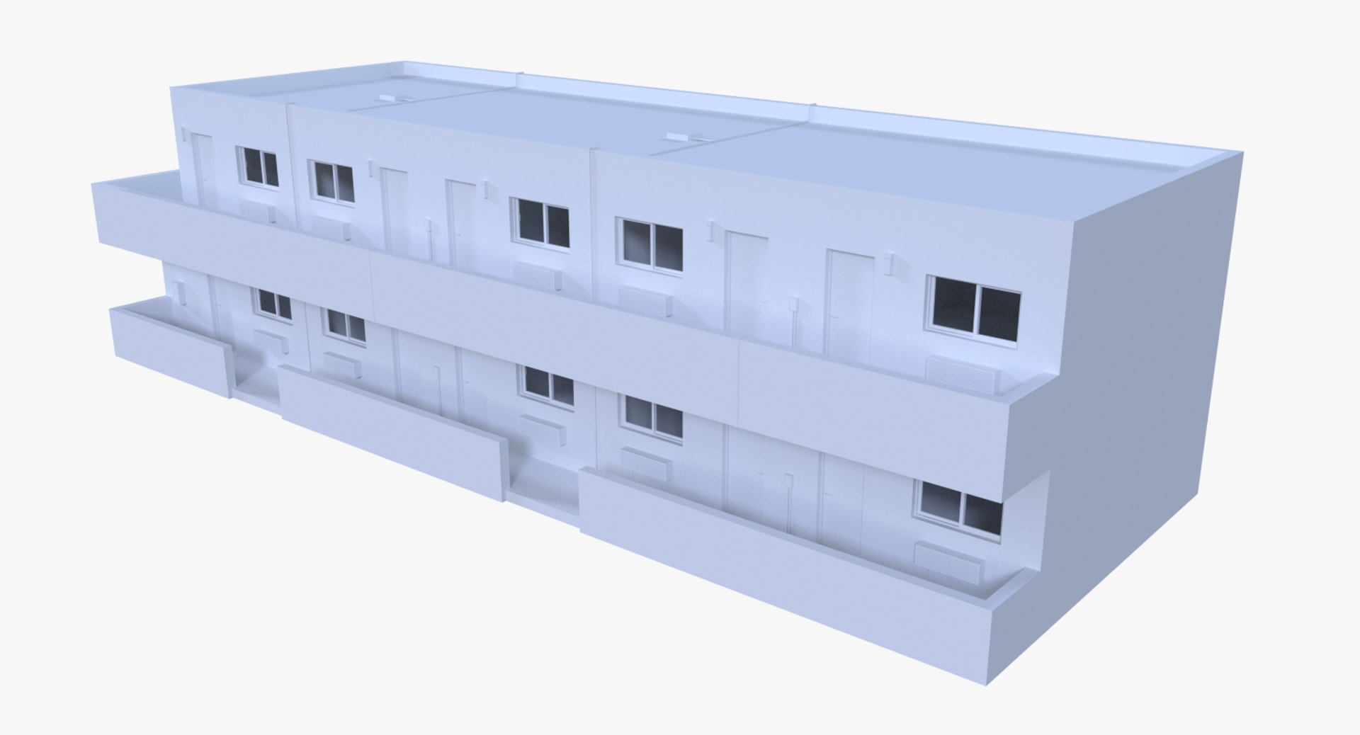 Motel Interior 3d Obj