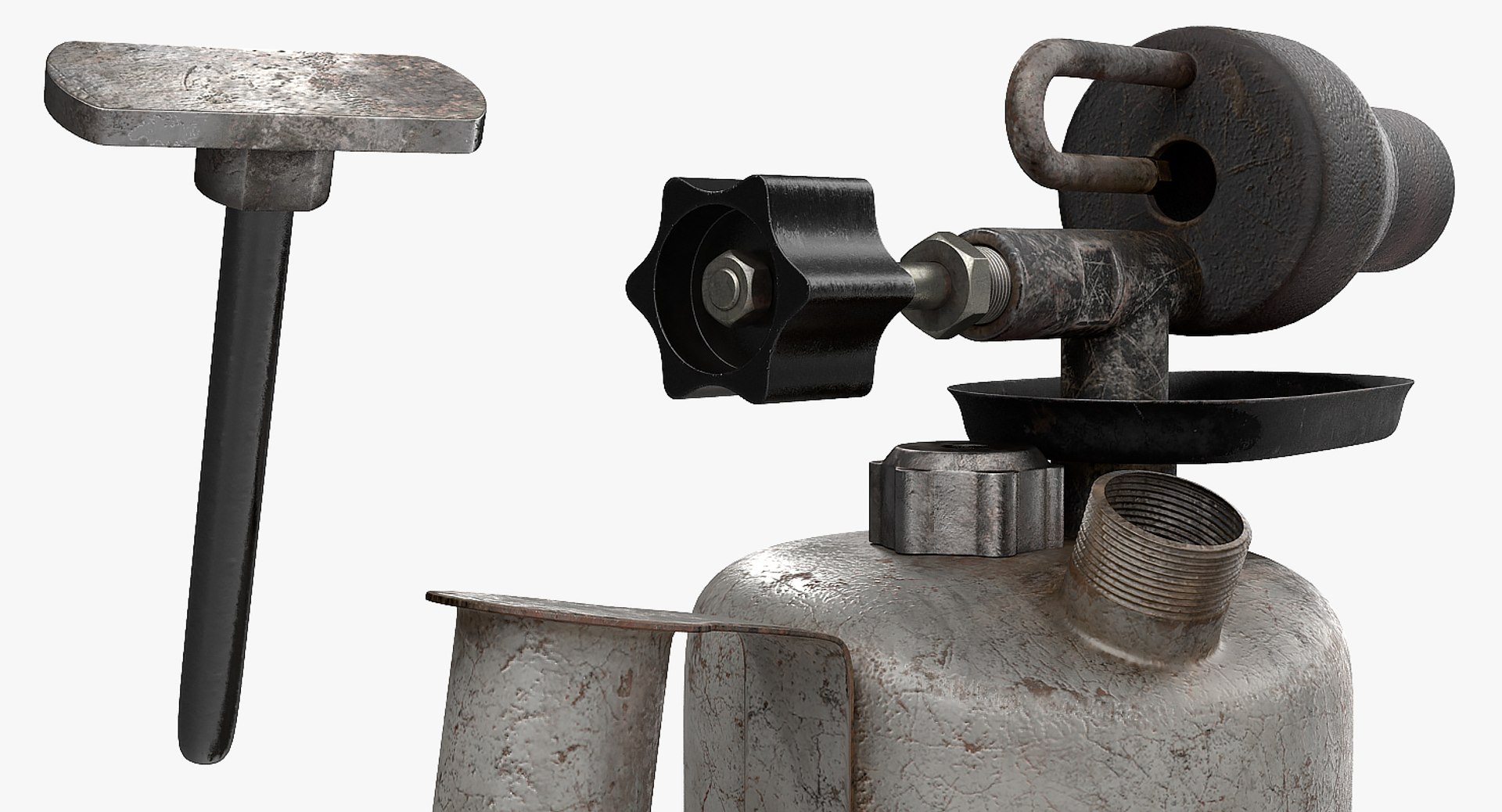Used Blowlamp 3D Model - TurboSquid 1409033