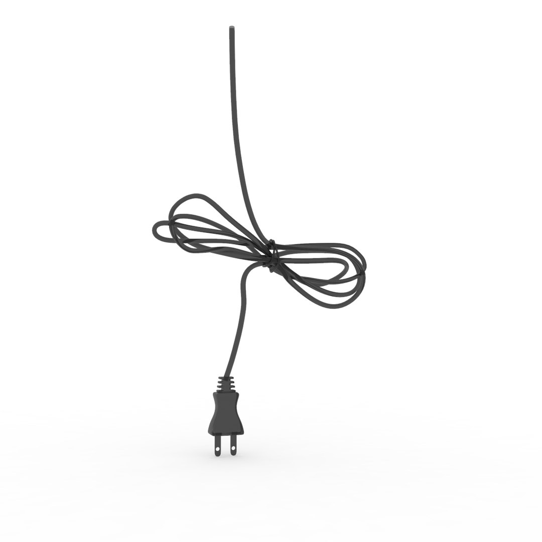 Power Cable 3D Model - TurboSquid 2086767