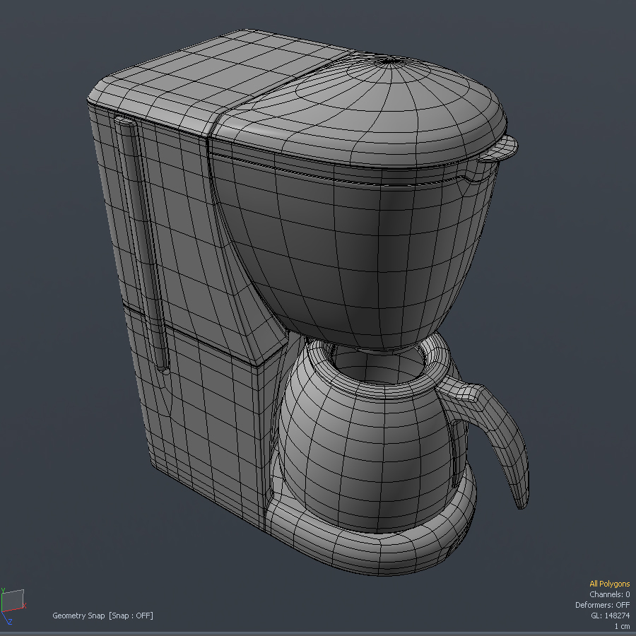 coffee machine 3d model