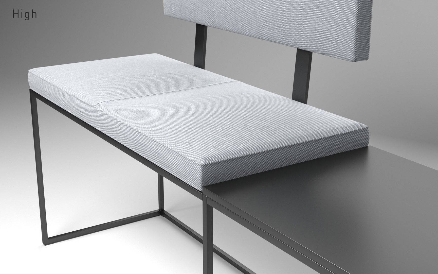 3D London Bench - TurboSquid 1632458