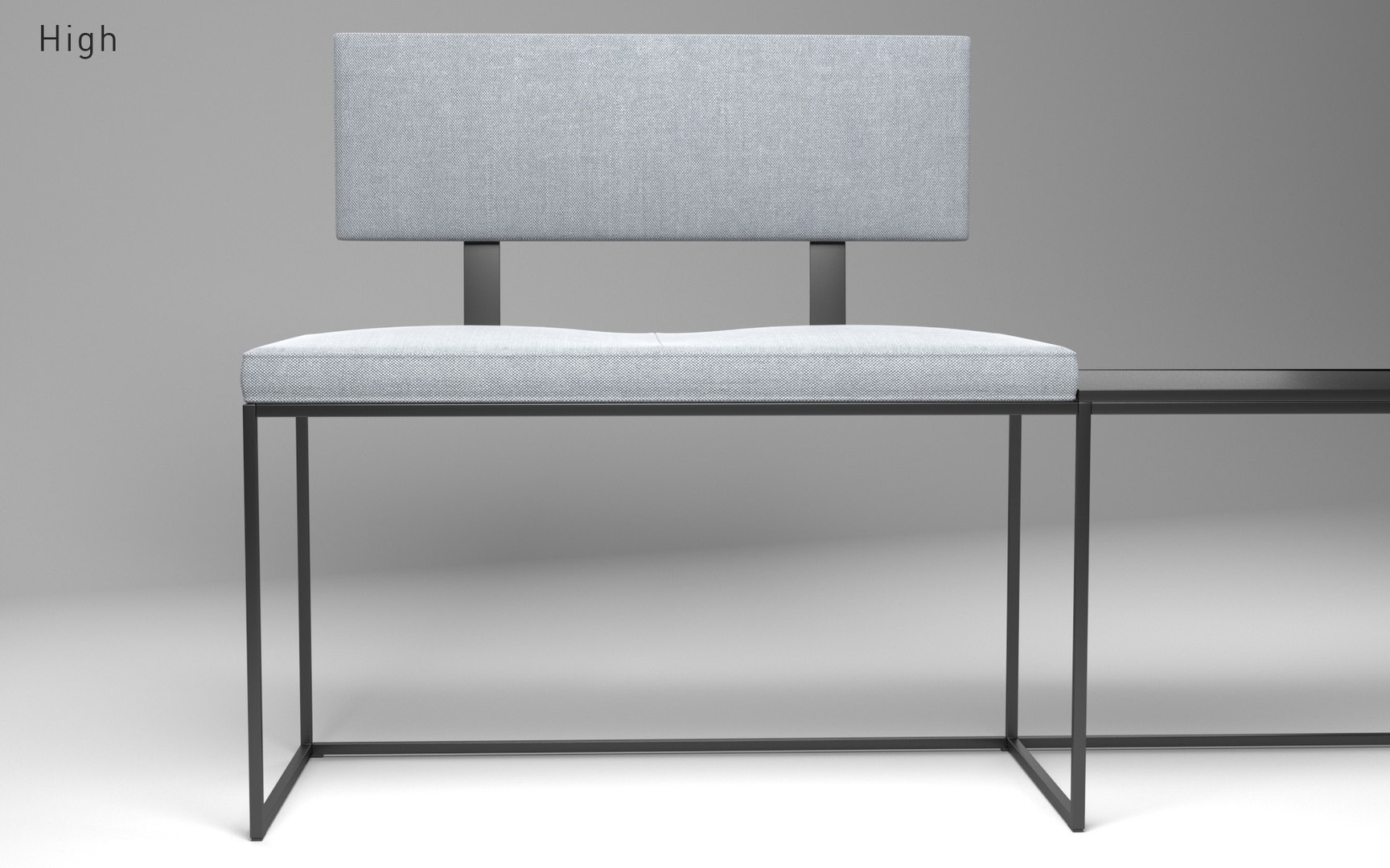 3D London Bench - TurboSquid 1632458