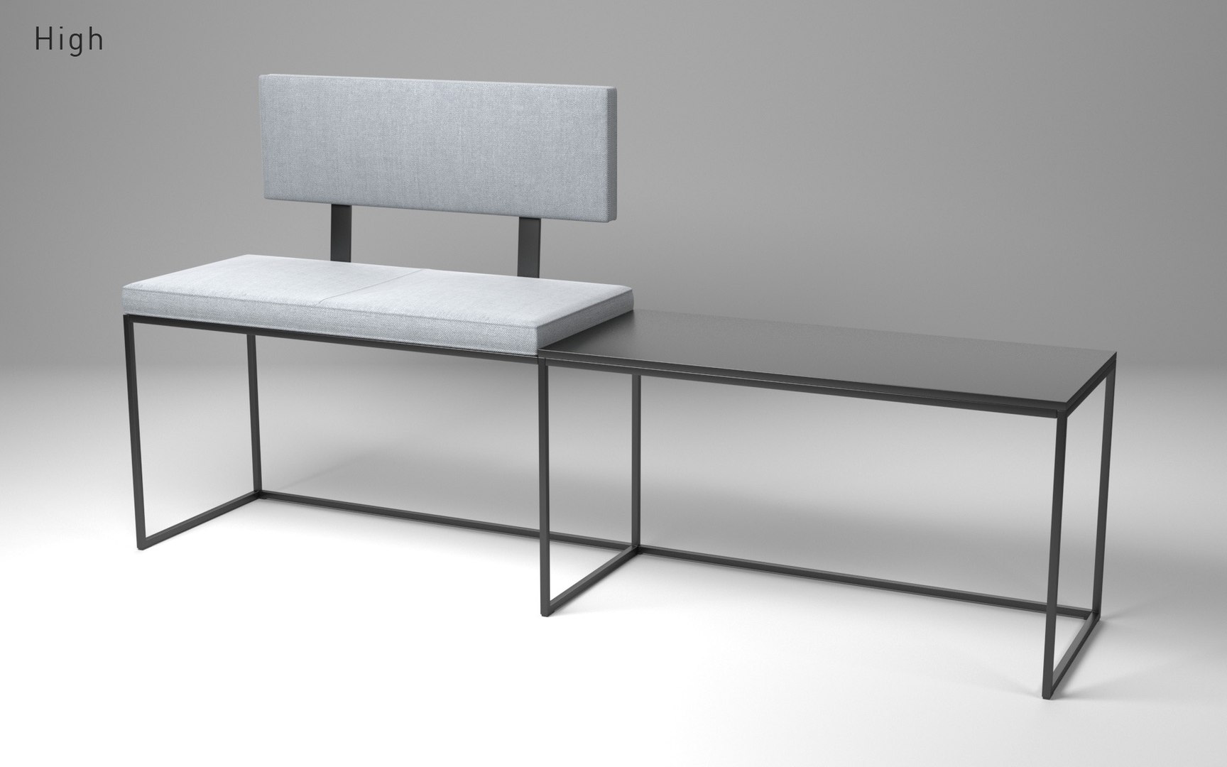 3D London Bench - TurboSquid 1632458