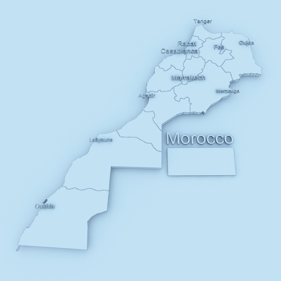 3D Morocco Country Model - TurboSquid 1292313