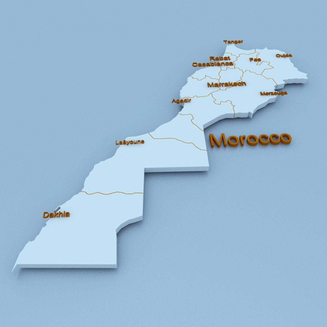 3D Morocco Country Model - TurboSquid 1292313