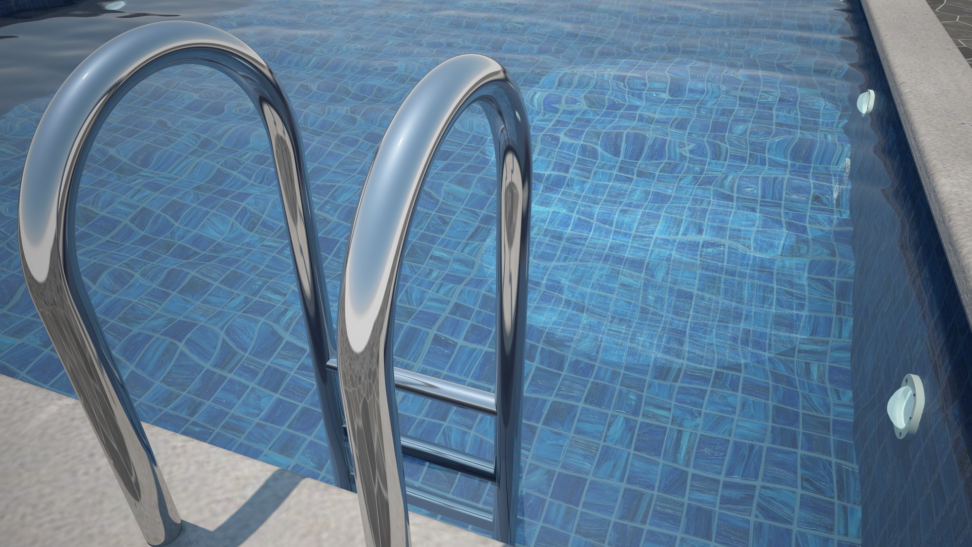 3D model simple swimming pool - TurboSquid 1293604