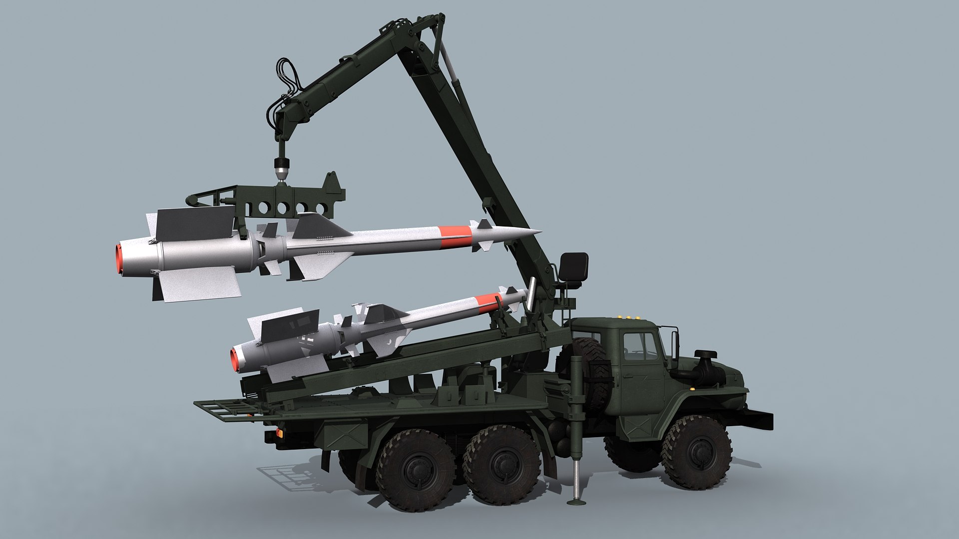 Pechora-2M Transloader 3D Model - TurboSquid 1921308