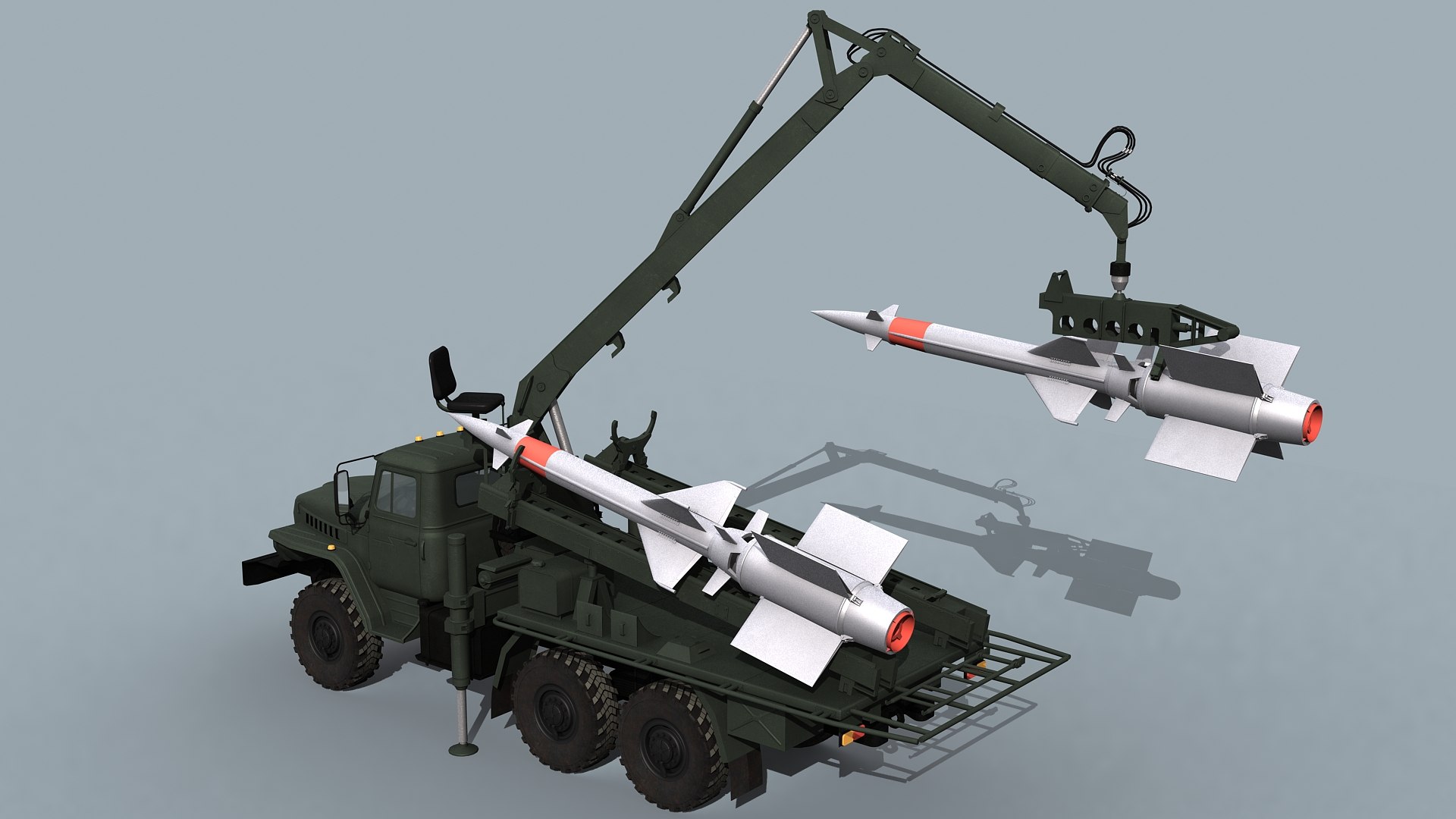 Pechora-2M Transloader 3D Model - TurboSquid 1921308