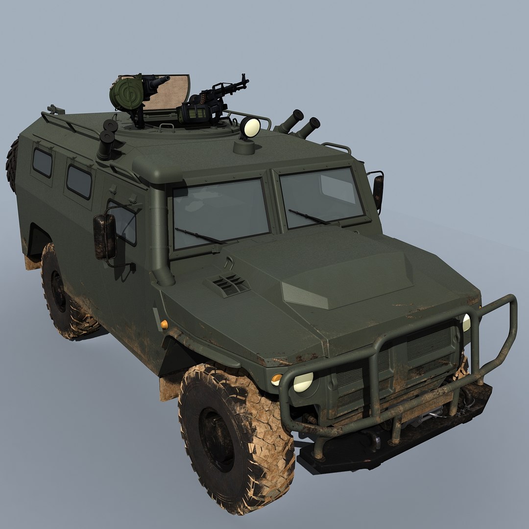 3d Vpk-233115 Tigr-m Spn Tigr Model