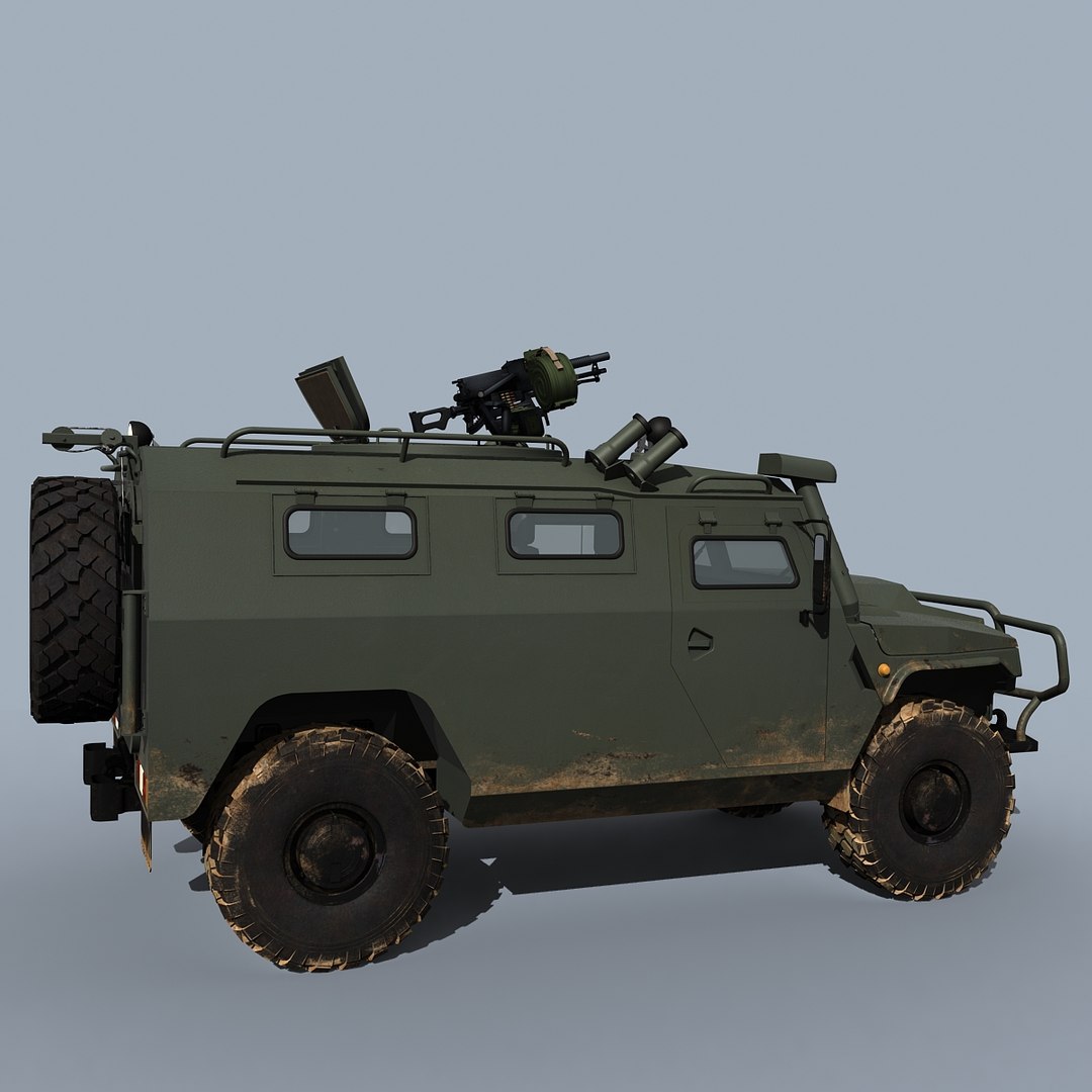 3d Vpk-233115 Tigr-m Spn Tigr Model