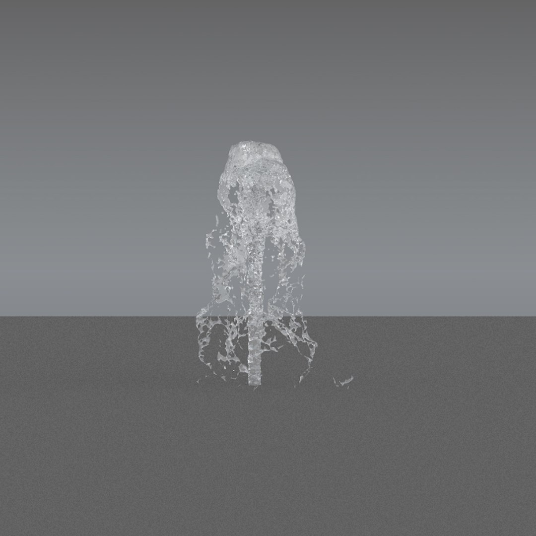 Water Fountain 01 - Animated Model - TurboSquid 2181121