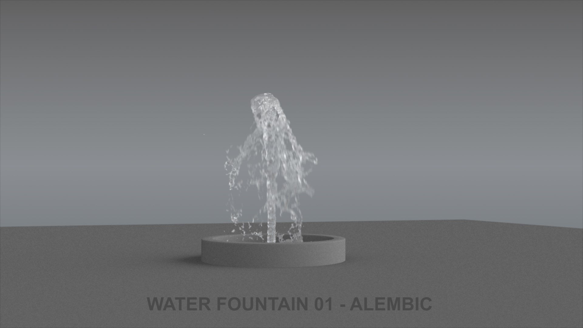 Water Fountain 01 - Animated Model - TurboSquid 2181121