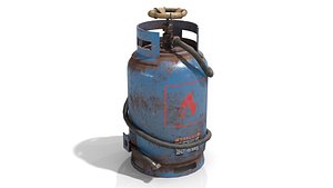 Download 3D Gas Cylinder STL Models - TurboSquid