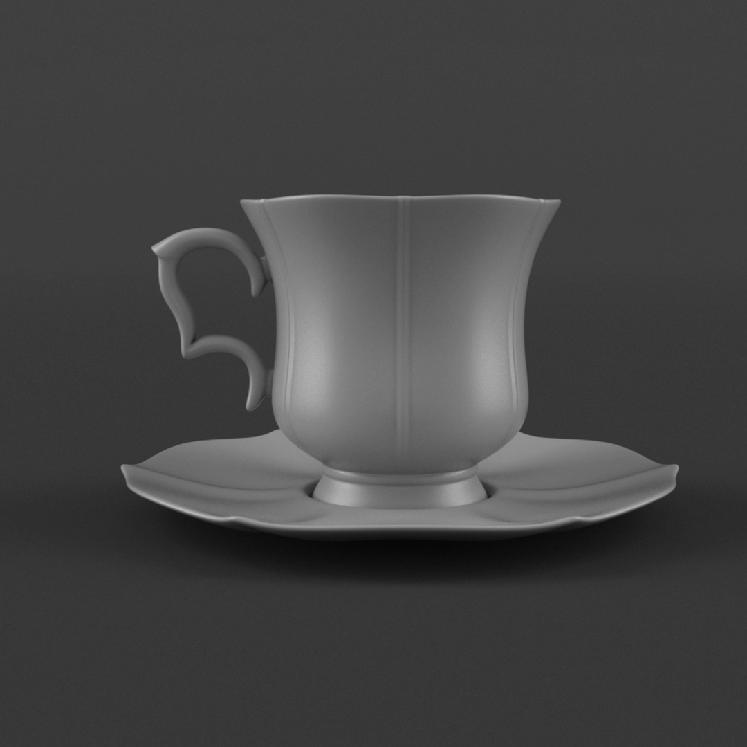 coffee cup 3d max