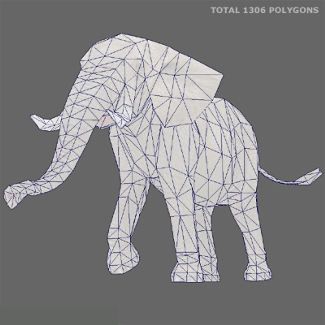 3d Elephant 01
