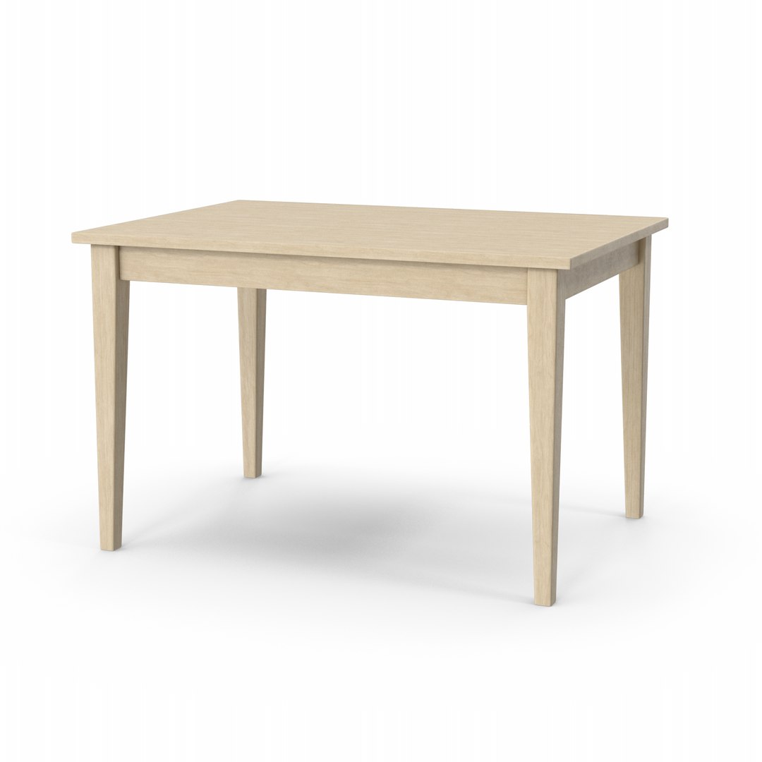 3D Wooden Table Model - TurboSquid 2126280