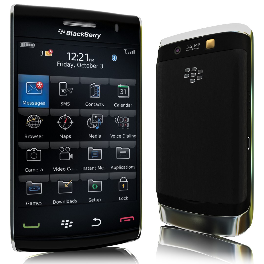 Blackberry 9550 3d Model