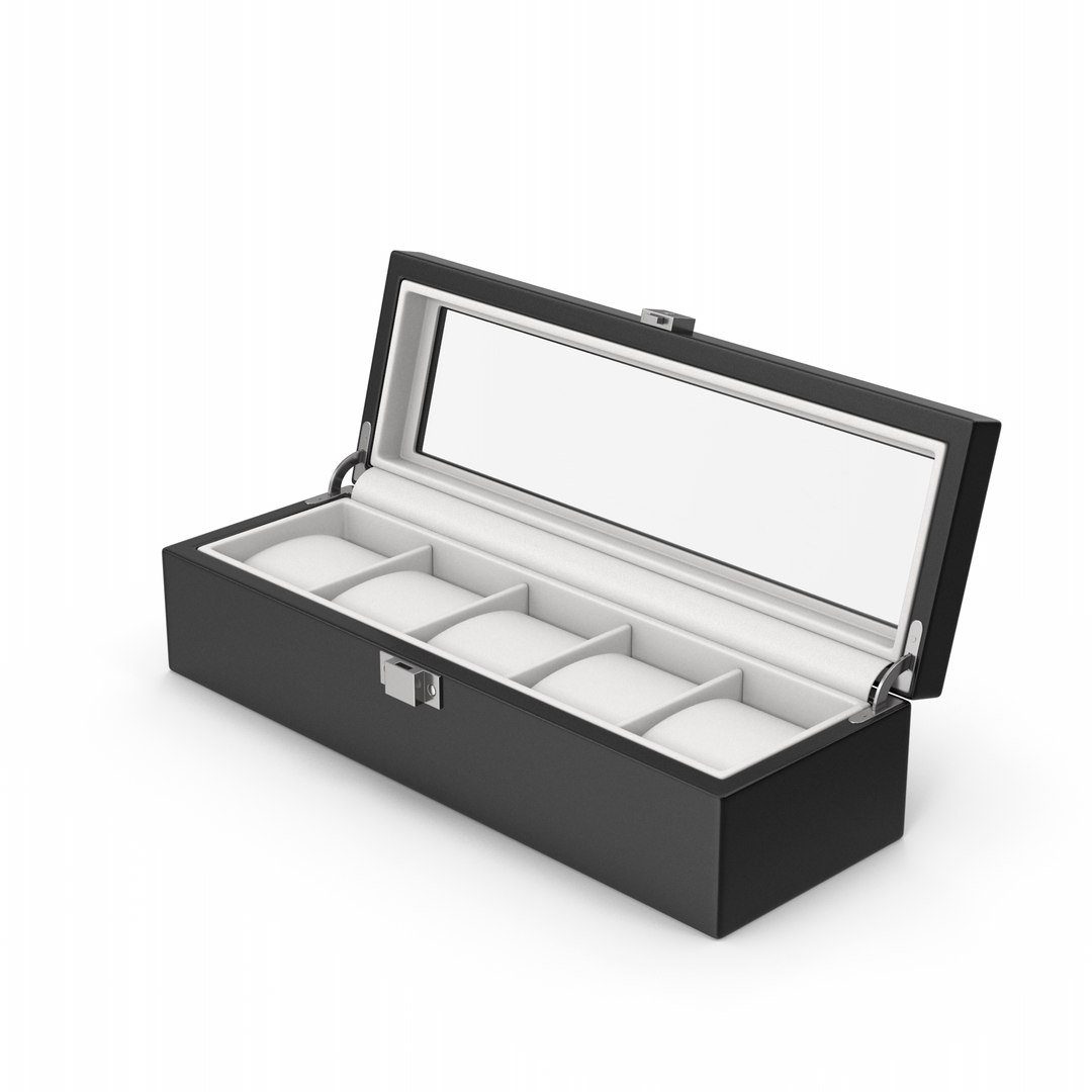 3D Opened Watch Box - TurboSquid 2253964