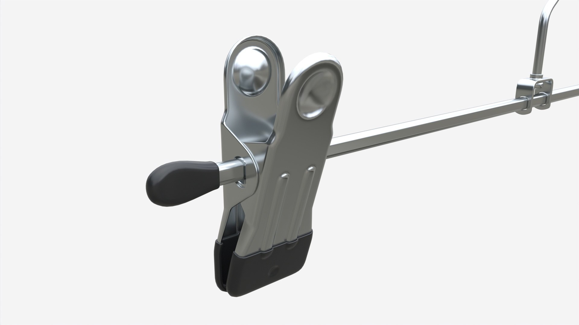 3D Hanger For Clothes Stainless Steel - TurboSquid 1967686