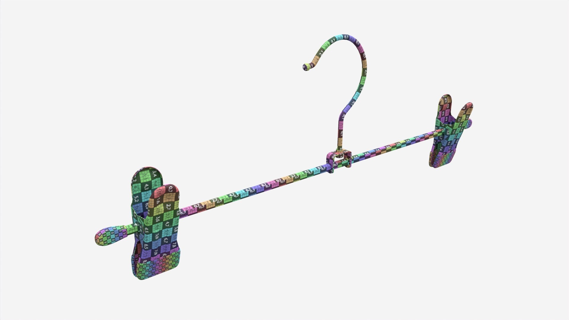 3D Hanger For Clothes Stainless Steel - TurboSquid 1967686
