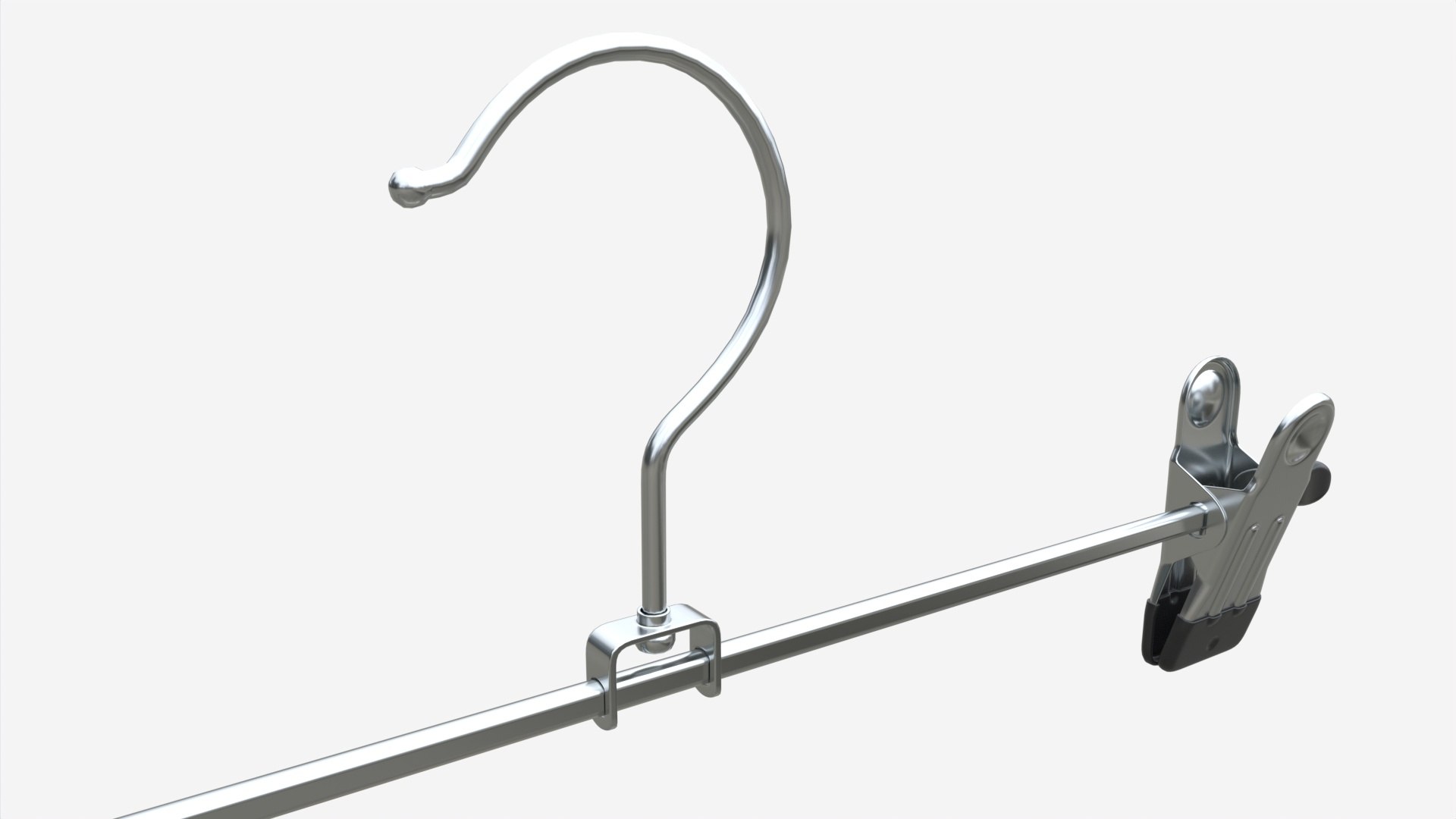 3D Hanger For Clothes Stainless Steel - TurboSquid 1967686