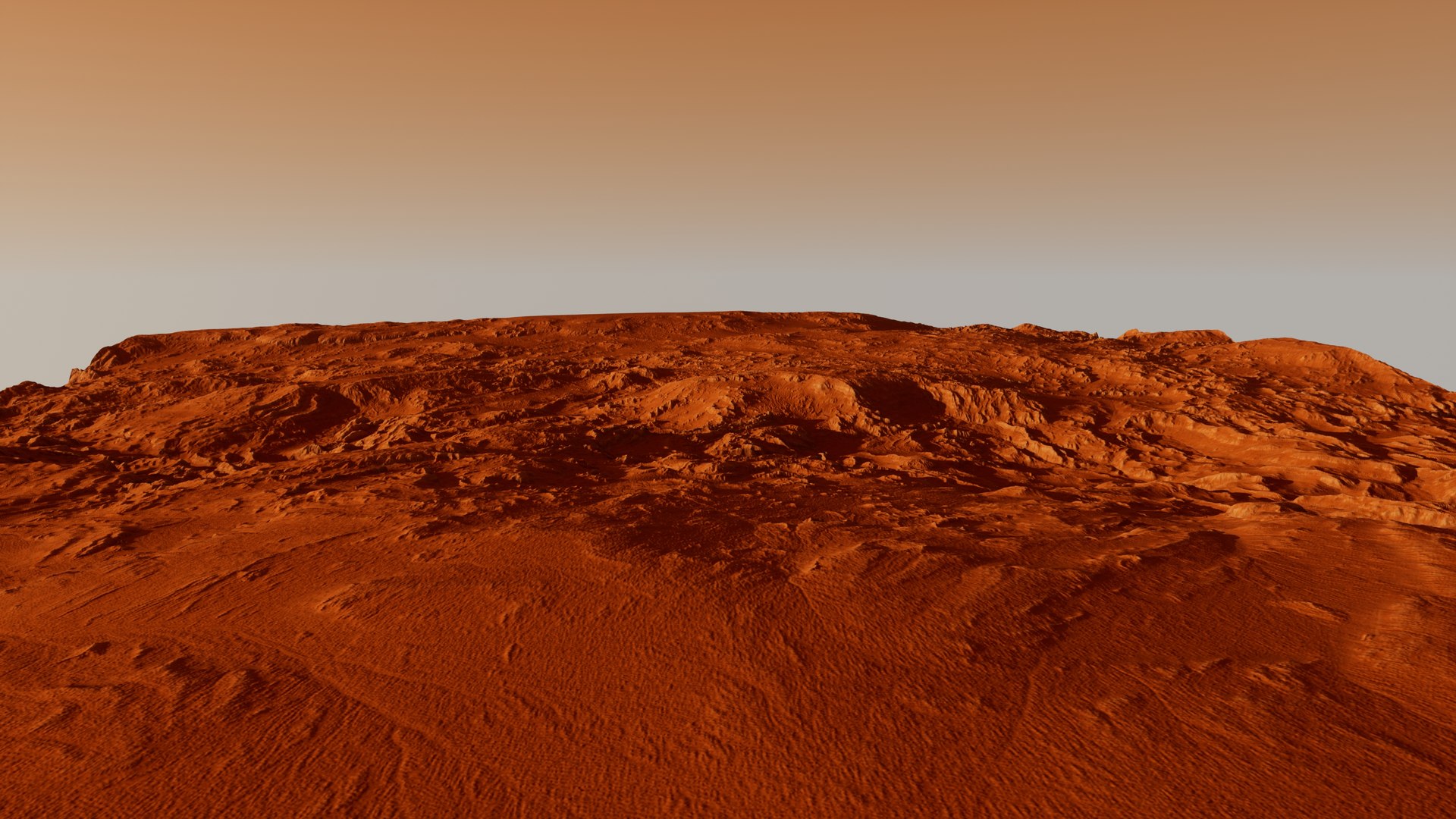 3D Mars terrain model - TurboSquid 2160575