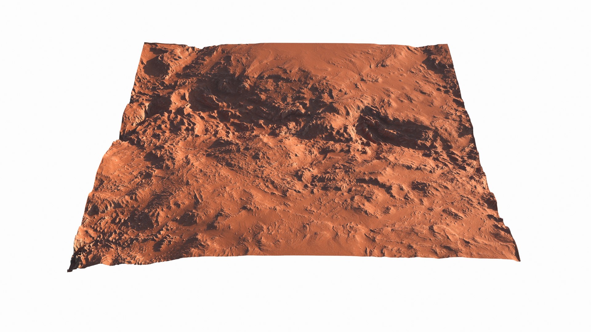 3D Mars Terrain Model - TurboSquid 2160575