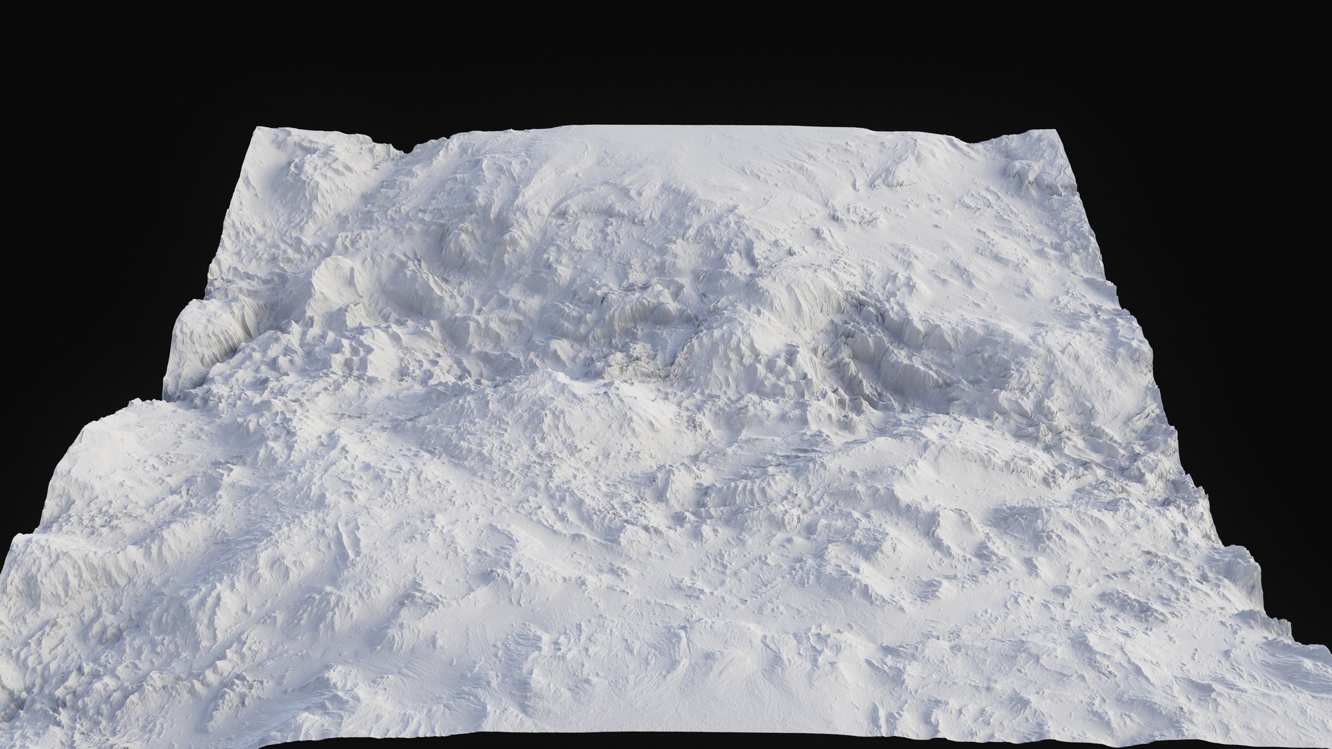 3D Mars Terrain Model - TurboSquid 2160575
