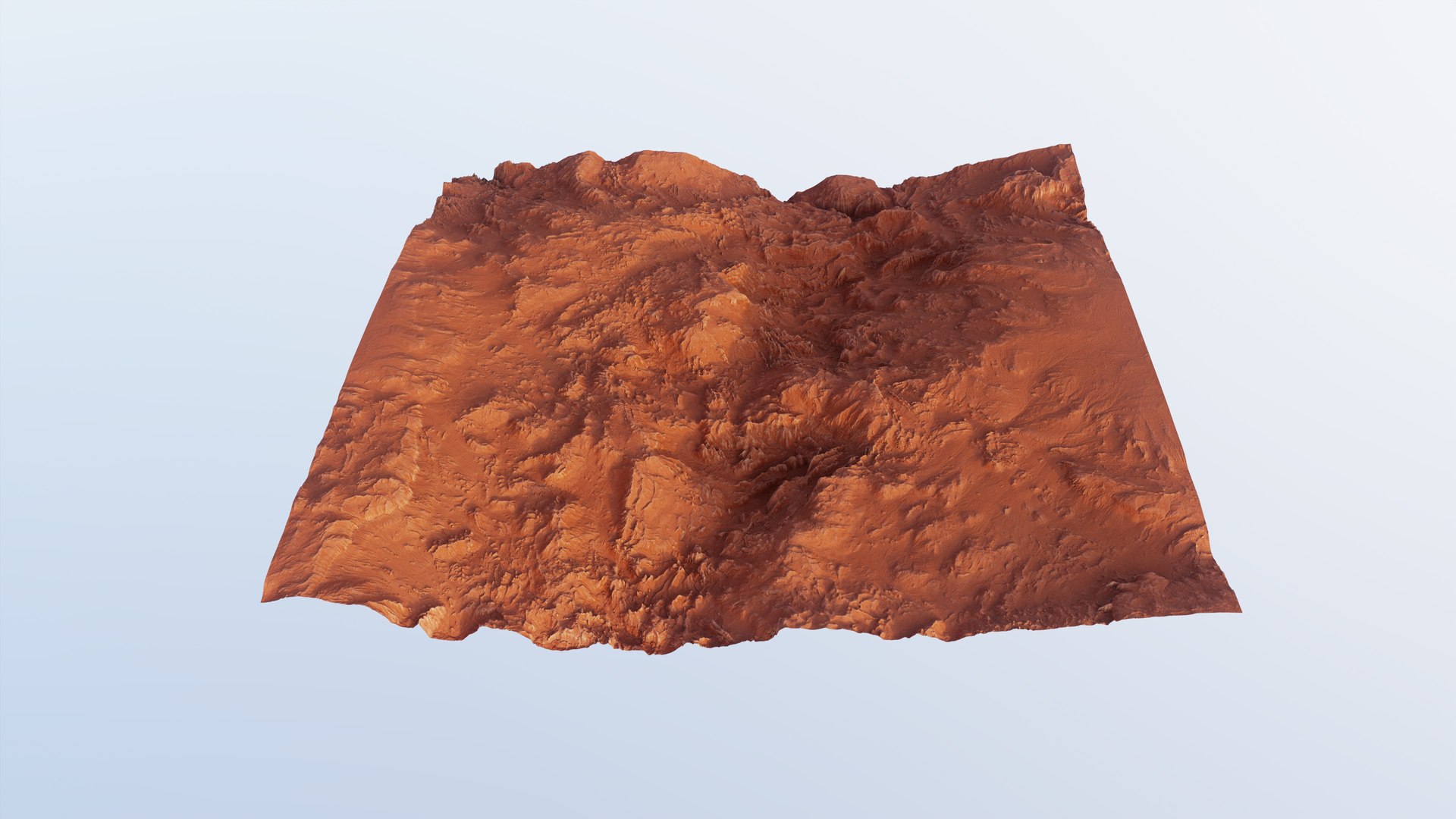 3D Mars terrain model - TurboSquid 2160575