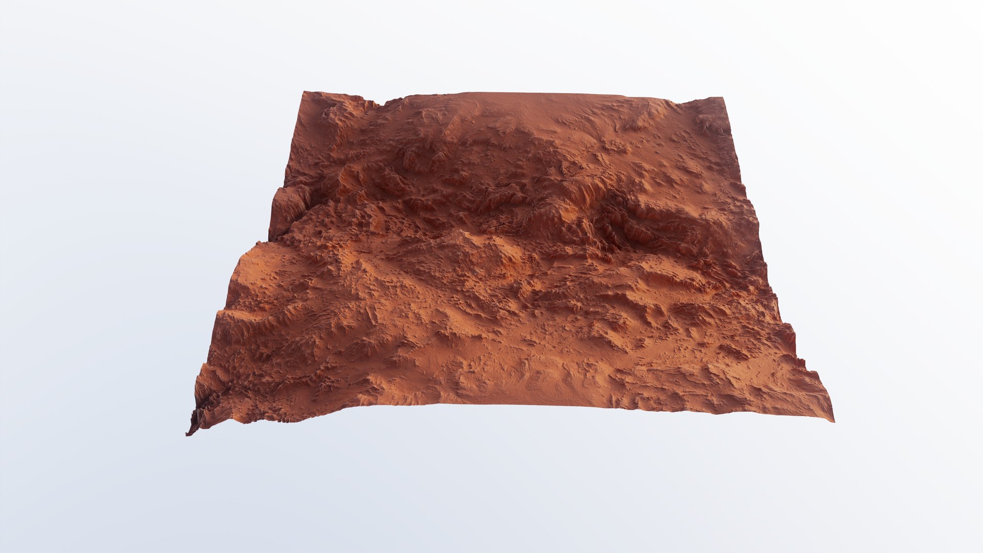 3D Mars Terrain Model - TurboSquid 2160575